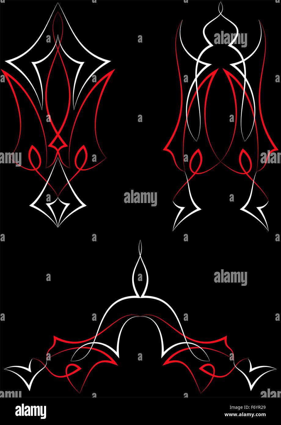 Pinstripe Graphics : Vinyl Ready Vector Art Stock Vector Image & Art ...