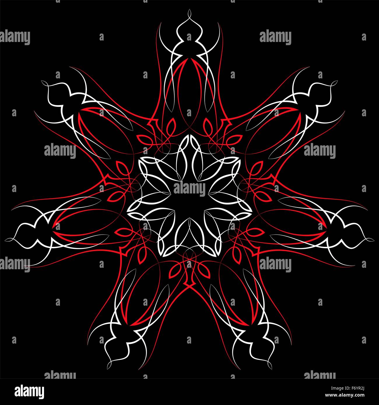 Pinstripe Graphics Circular : Vinyl Ready Stock Vector Image & Art - Alamy