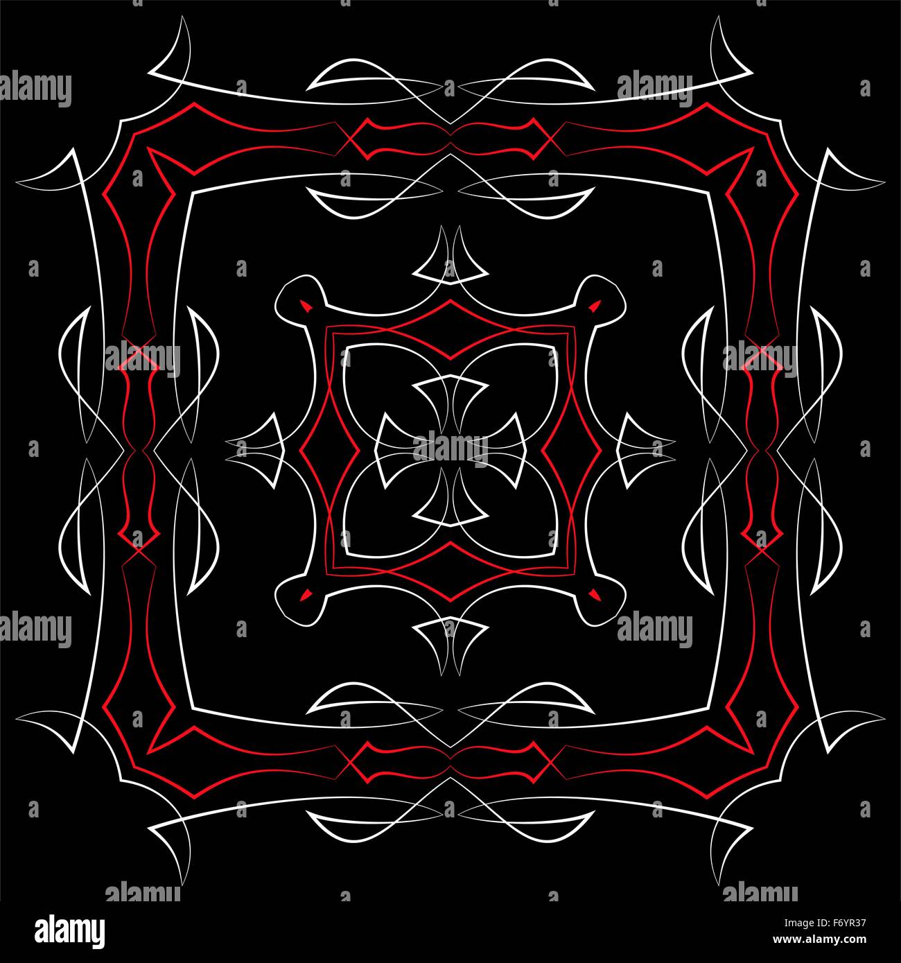 Pinstripe Graphics Cross : Vinyl Ready Stock Vector Image & Art - Alamy