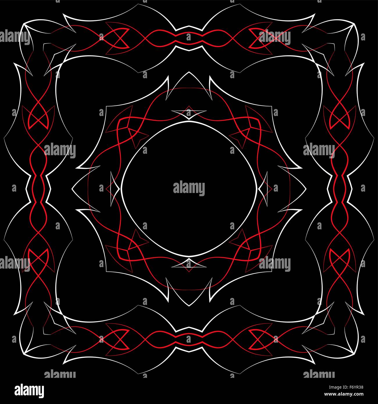 Pinstripe Graphics Cross : Vinyl Ready Stock Vector Image & Art - Alamy