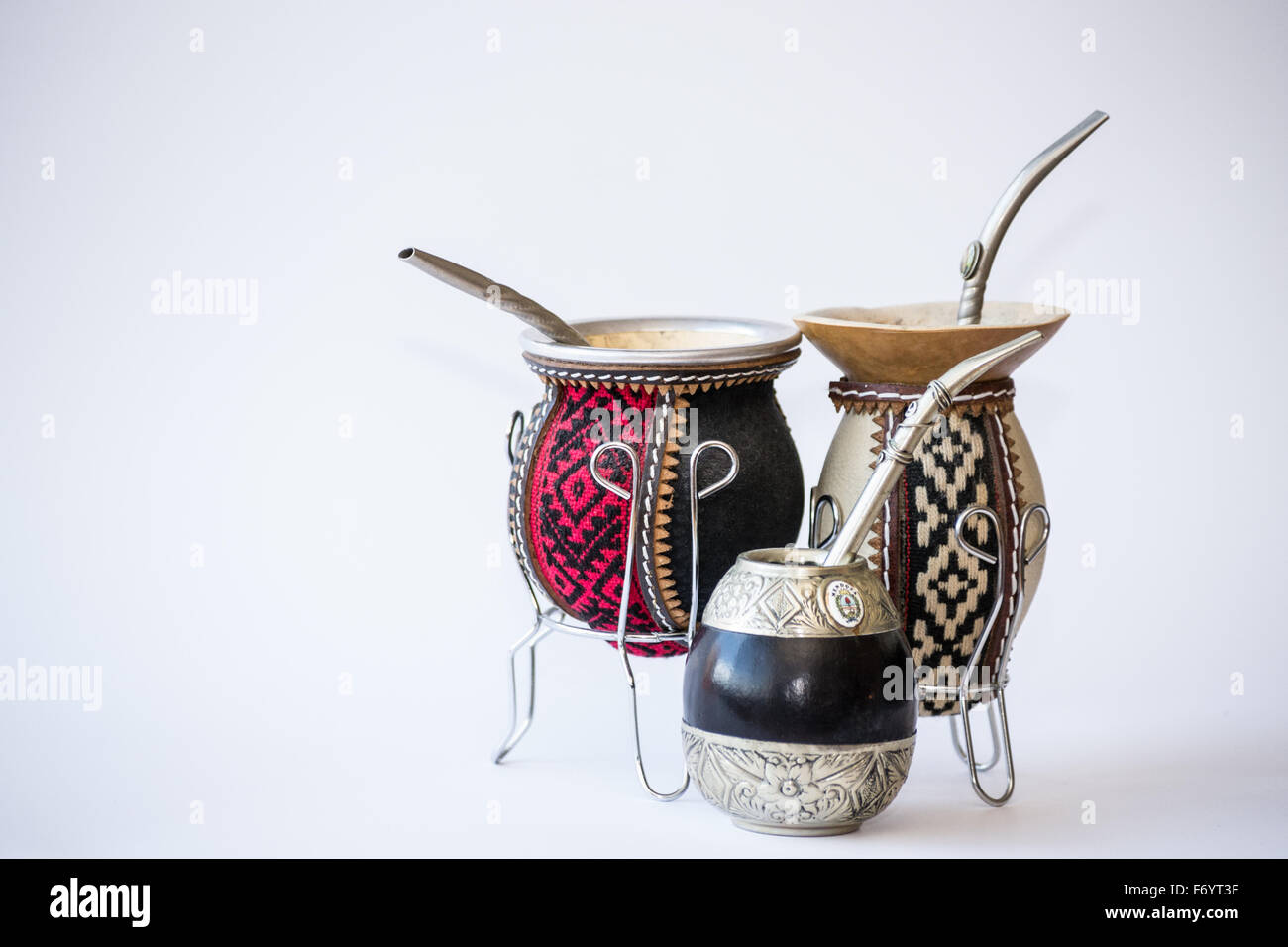 Empty calabash gourd used to drink used in Latin America to drink the ...