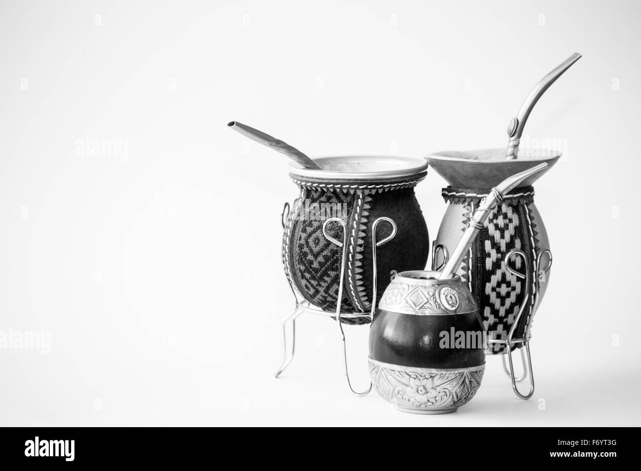 Argentina drink mate Black and White Stock Photos & Images - Alamy