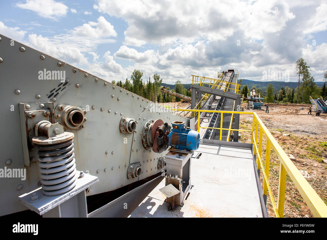 Minerals separation plant hi-res stock photography and images - Alamy
