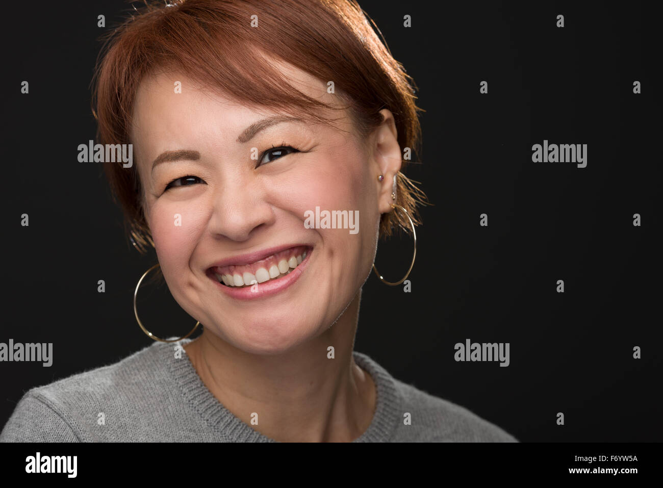 Middle aged japanese woman hi-res stock photography and images - Alamy