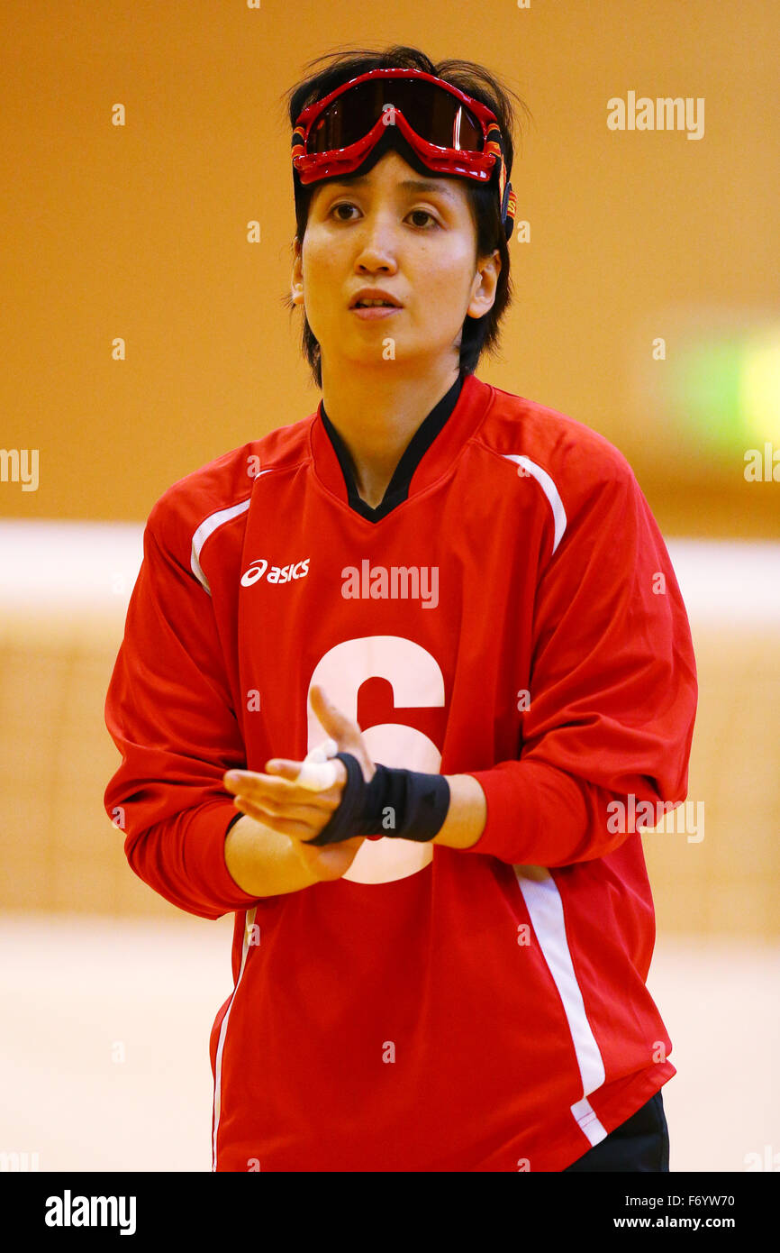 Ohme City general gymnasium, Tokyo, Japan. 21st Nov, 2015. Akiko Adachi, NOVEMBER 21, 2015 ...