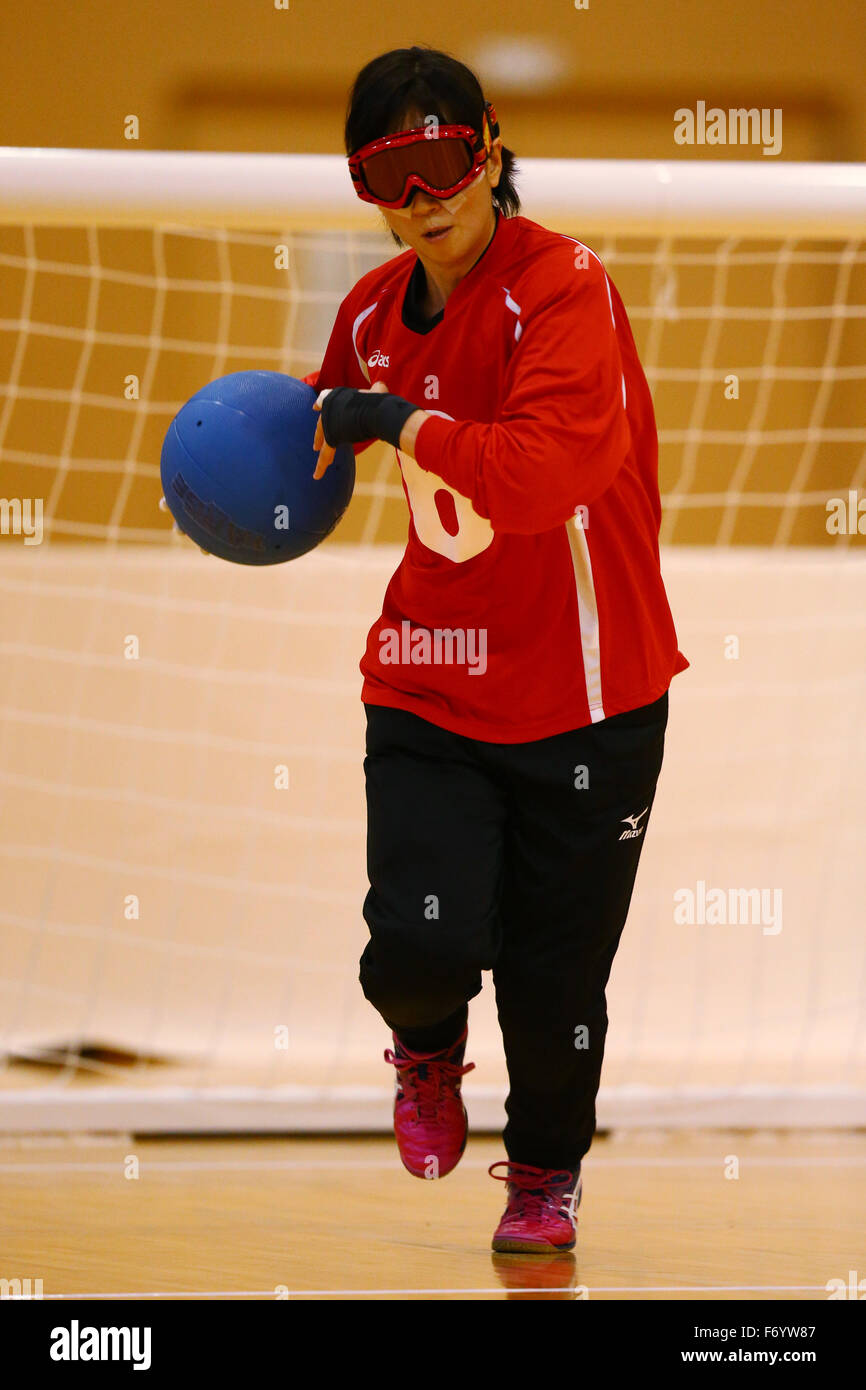 Ohme City general gymnasium, Tokyo, Japan. 21st Nov, 2015. Akiko Adachi ...