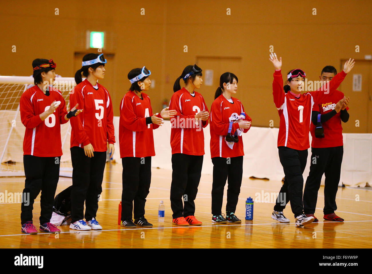 Ohme City general gymnasium, Tokyo, Japan. 21st Nov, 2015. Kokureha ...