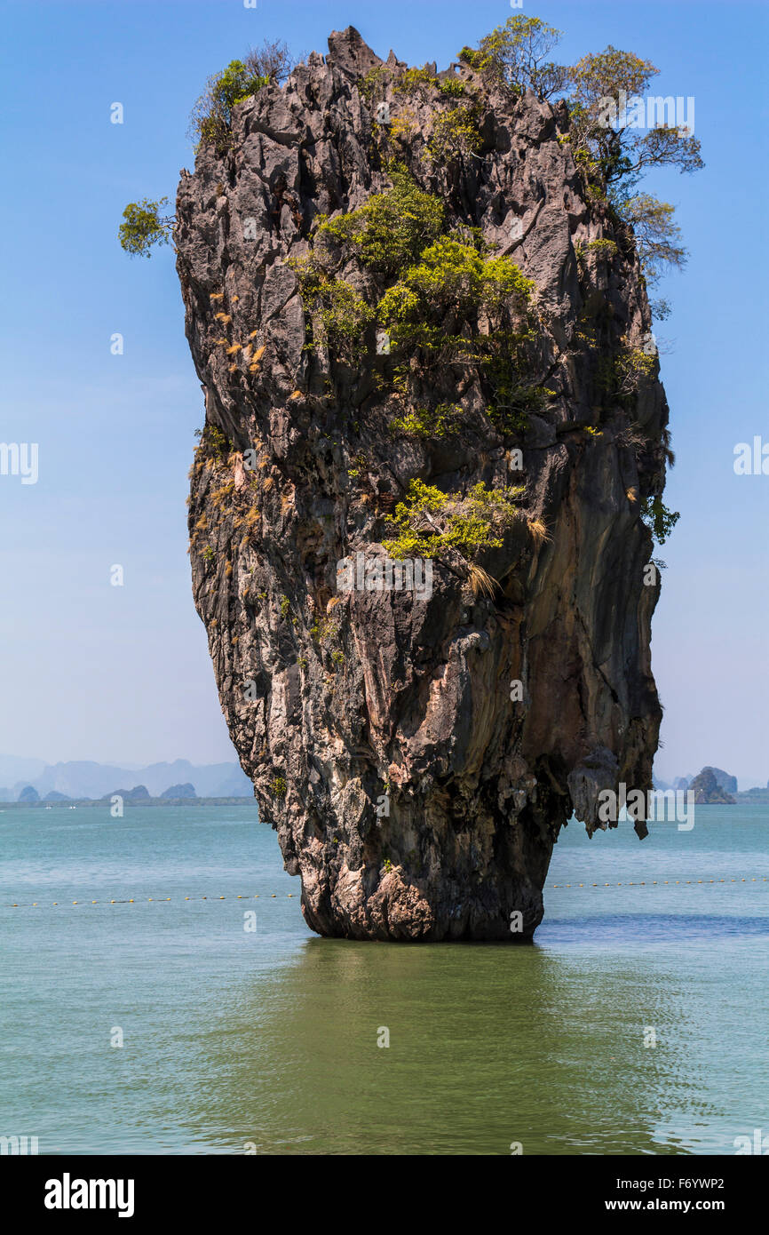 James Bond Rock in Thailand Stock Photo - Alamy
