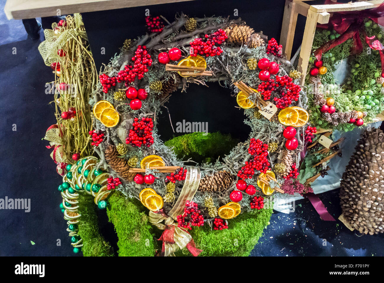 Paris, France, Christmas Deco, DIsplay Shopping , French Department ...