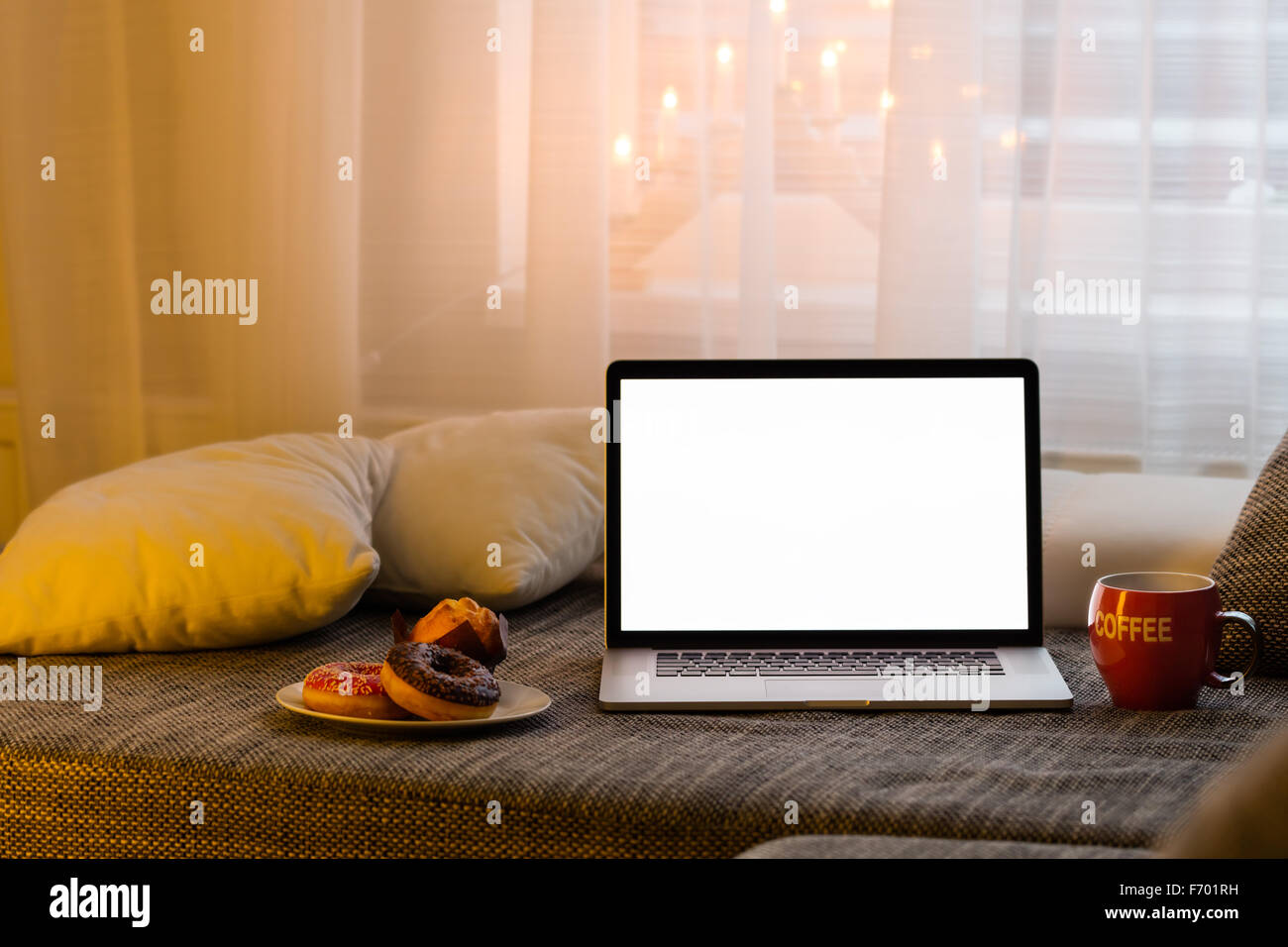 Laptop decoration hi-res stock photography and images - Alamy