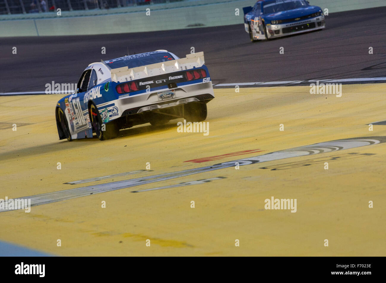 Homestead, Florida, USA. 21st Nov, 2015. Chris Buescher (60) wins the ...