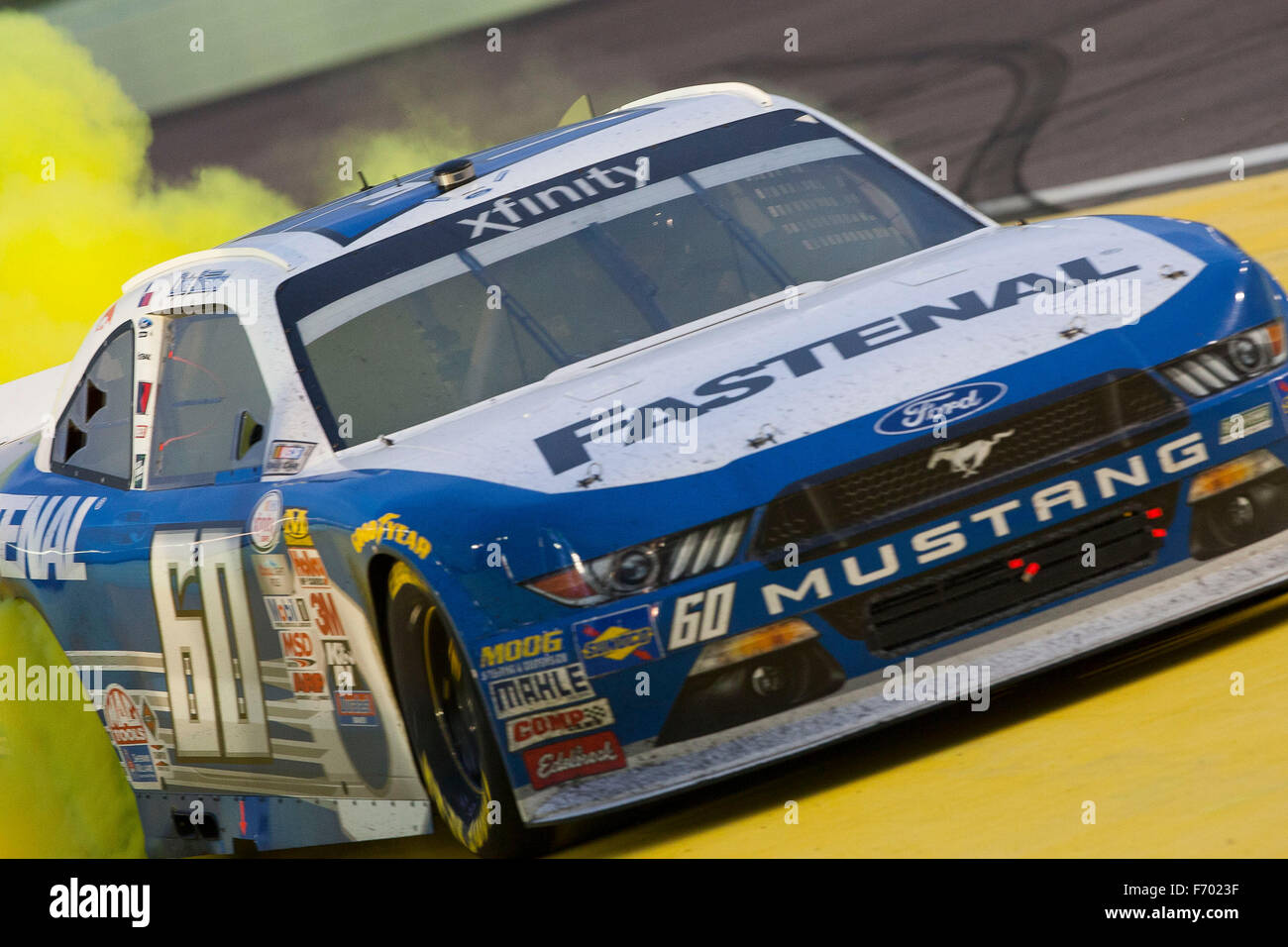 Homestead, Florida, USA. 21st Nov, 2015. Chris Buescher (60) wins the ...