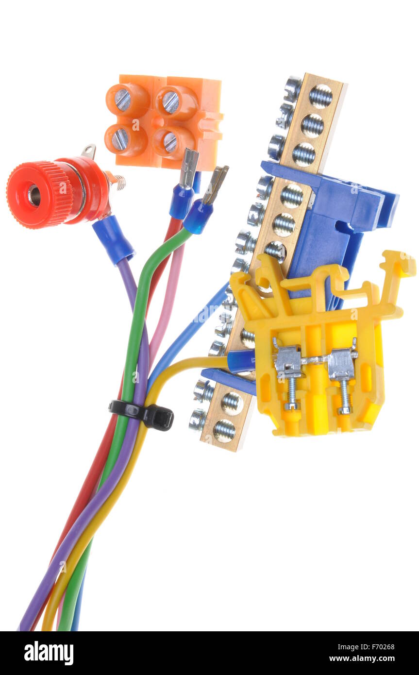 Cables with terminals used in electrical installation systems isolated ...