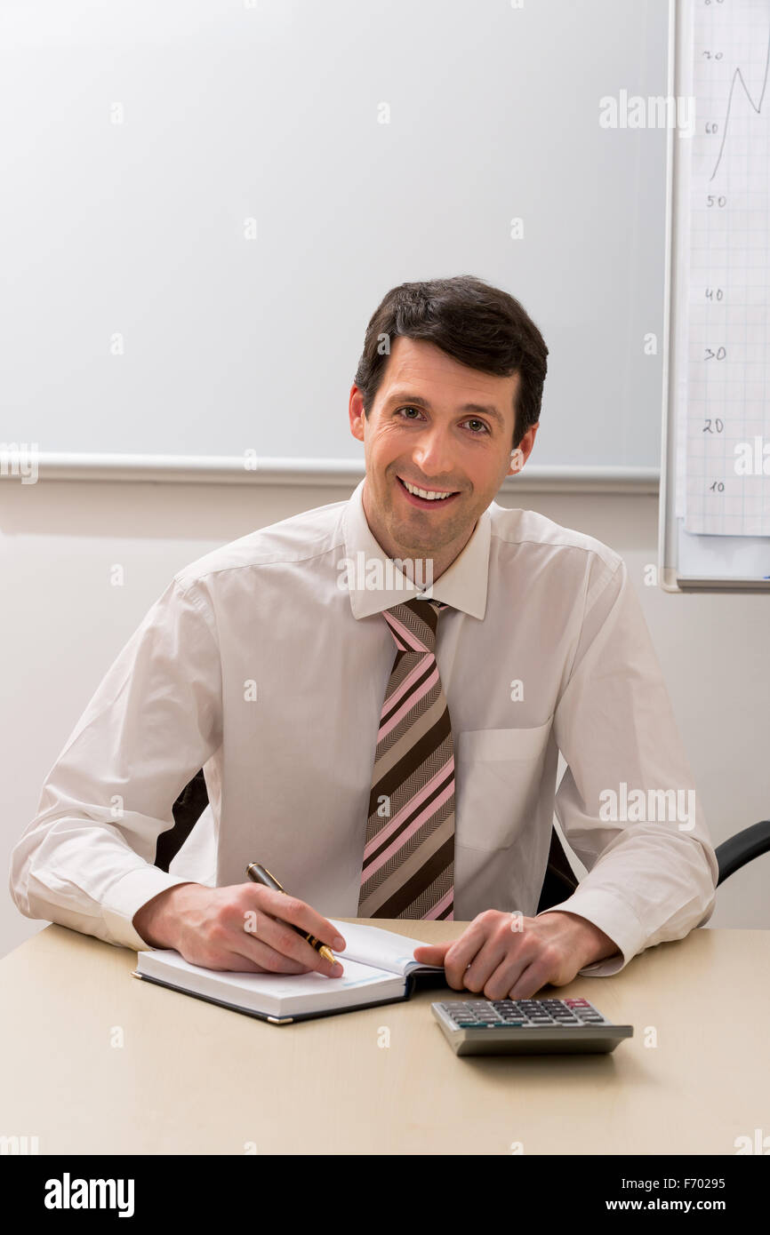 Financial director at work Stock Photo - Alamy