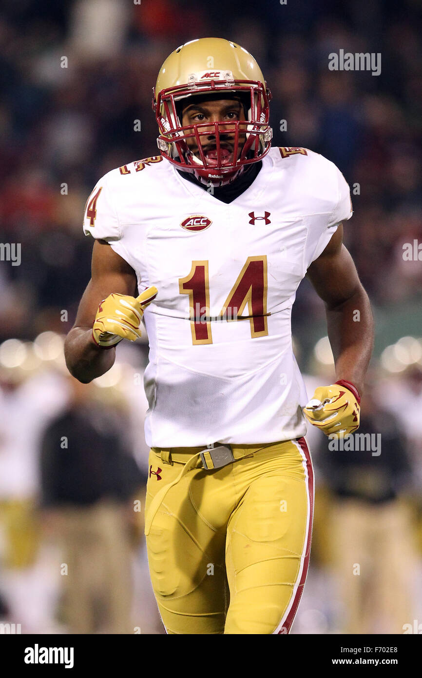 Fenway Park, Massachusetts, USA. 21st November, 2015. Boston College ...