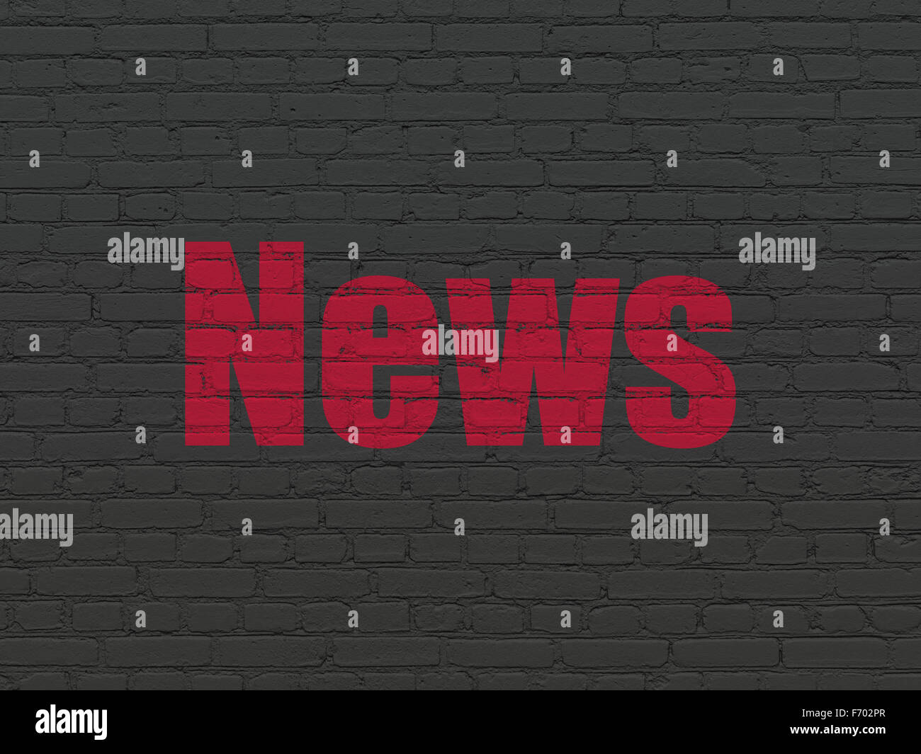 News concept: News on wall background Stock Photo - Alamy