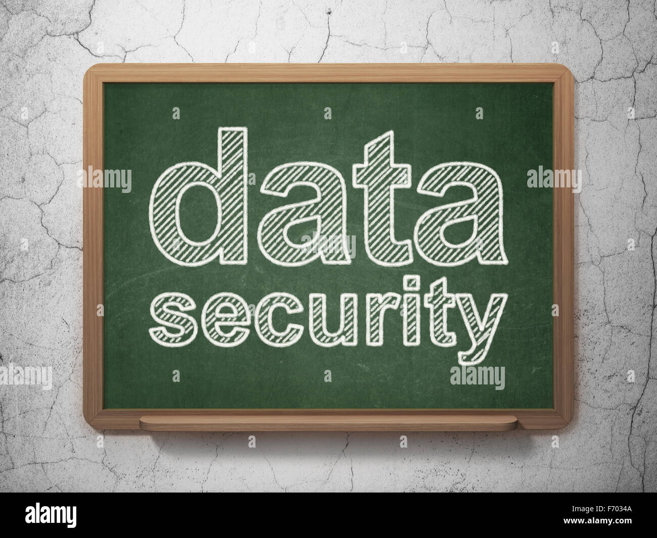 Safety concept: Data Security on chalkboard background Stock Photo - Alamy