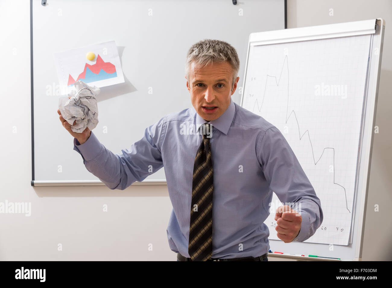 Business manager angry office staff hi-res stock photography and images ...