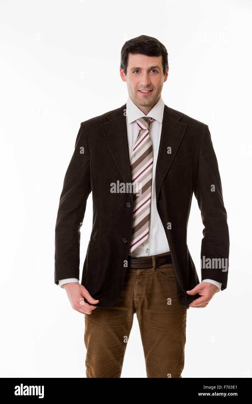 Handsome successful businessman Stock Photo - Alamy
