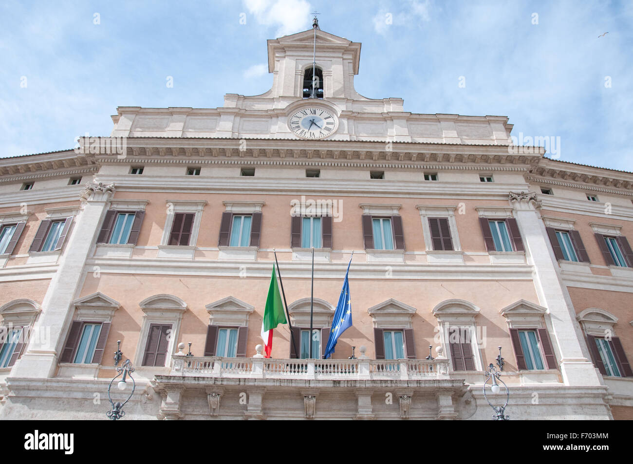 Montecitorio palace rome italy hi-res stock photography and images - Alamy
