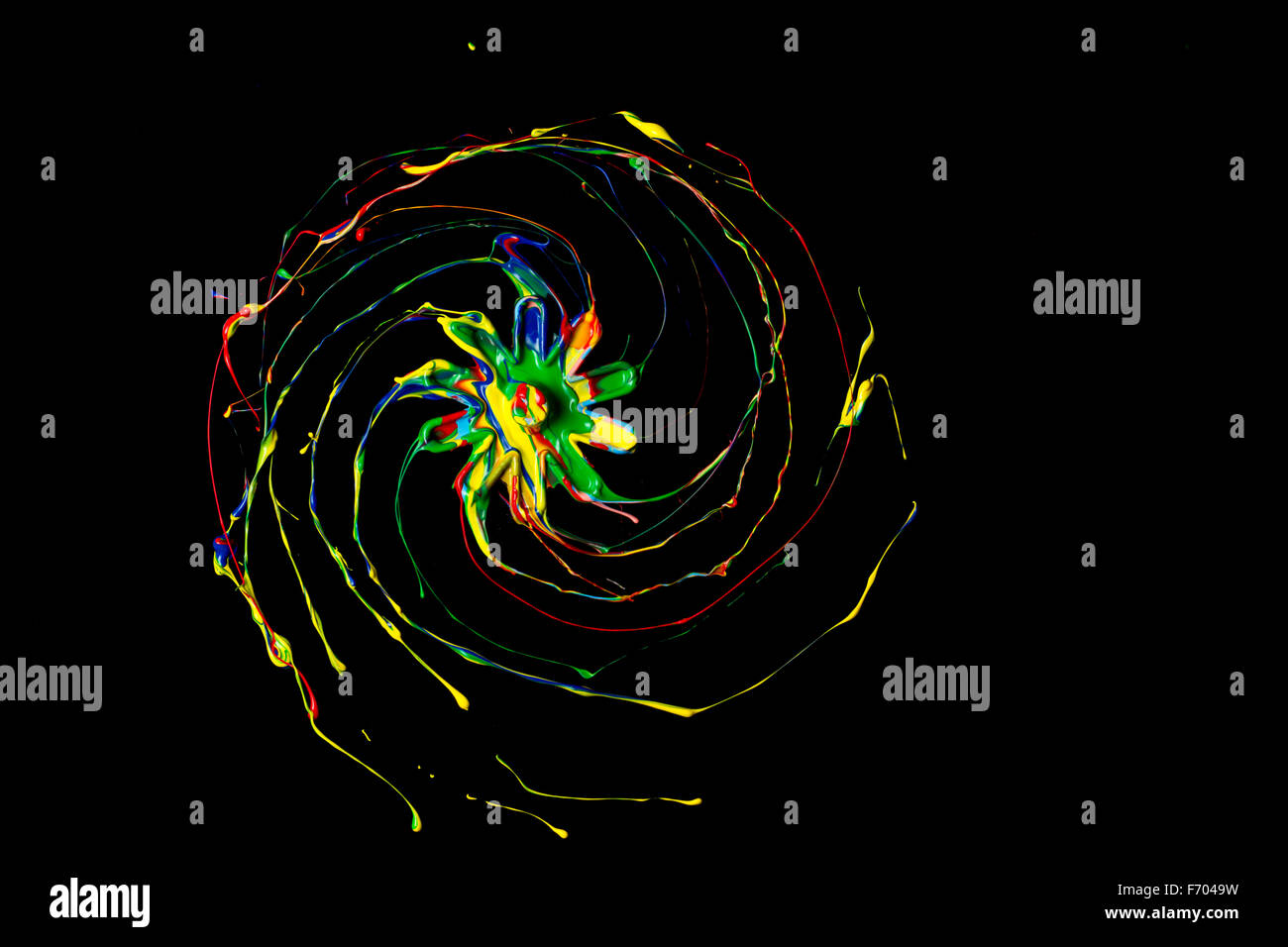 high speed image of paint streaking Stock Photo - Alamy