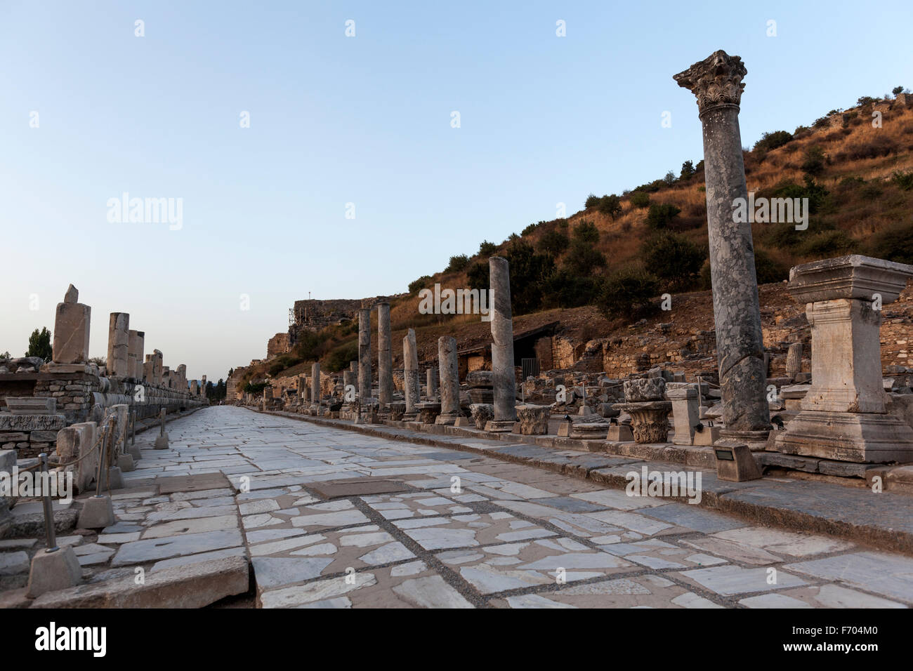 Marble Street, the main street of the city, connecting the Magnesian ...