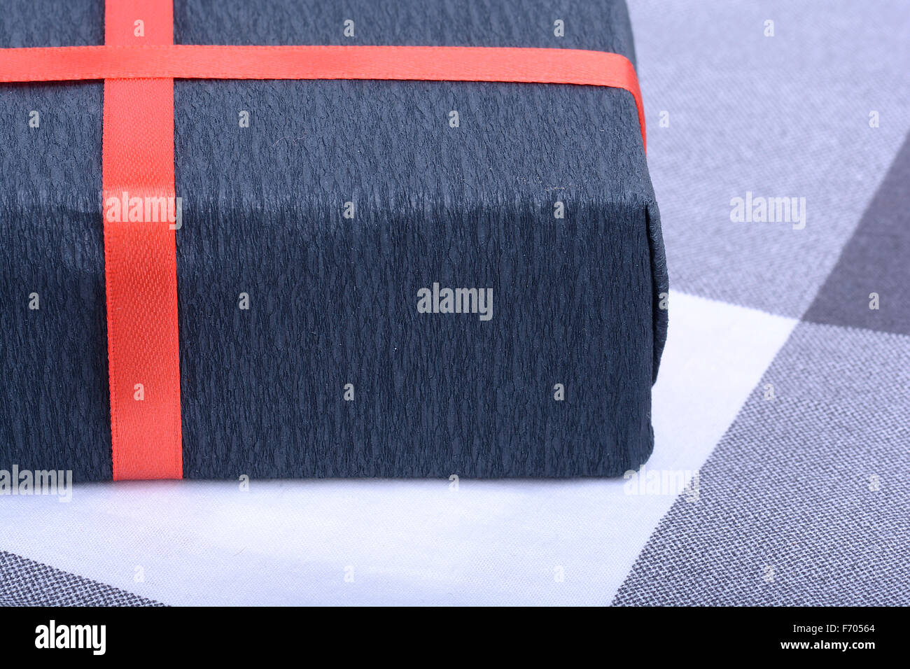 White box black ribbon hi-res stock photography and images - Alamy