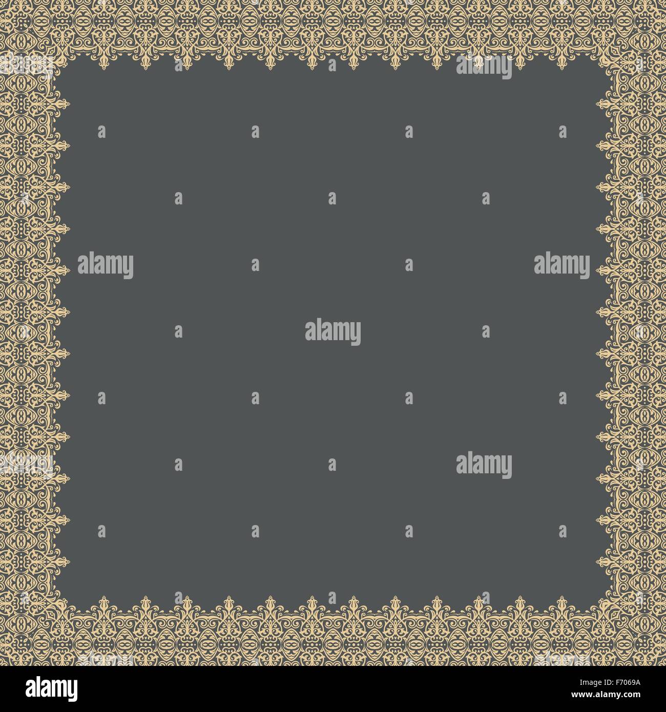 Floral Modern Vector Frame Stock Vector Image & Art - Alamy