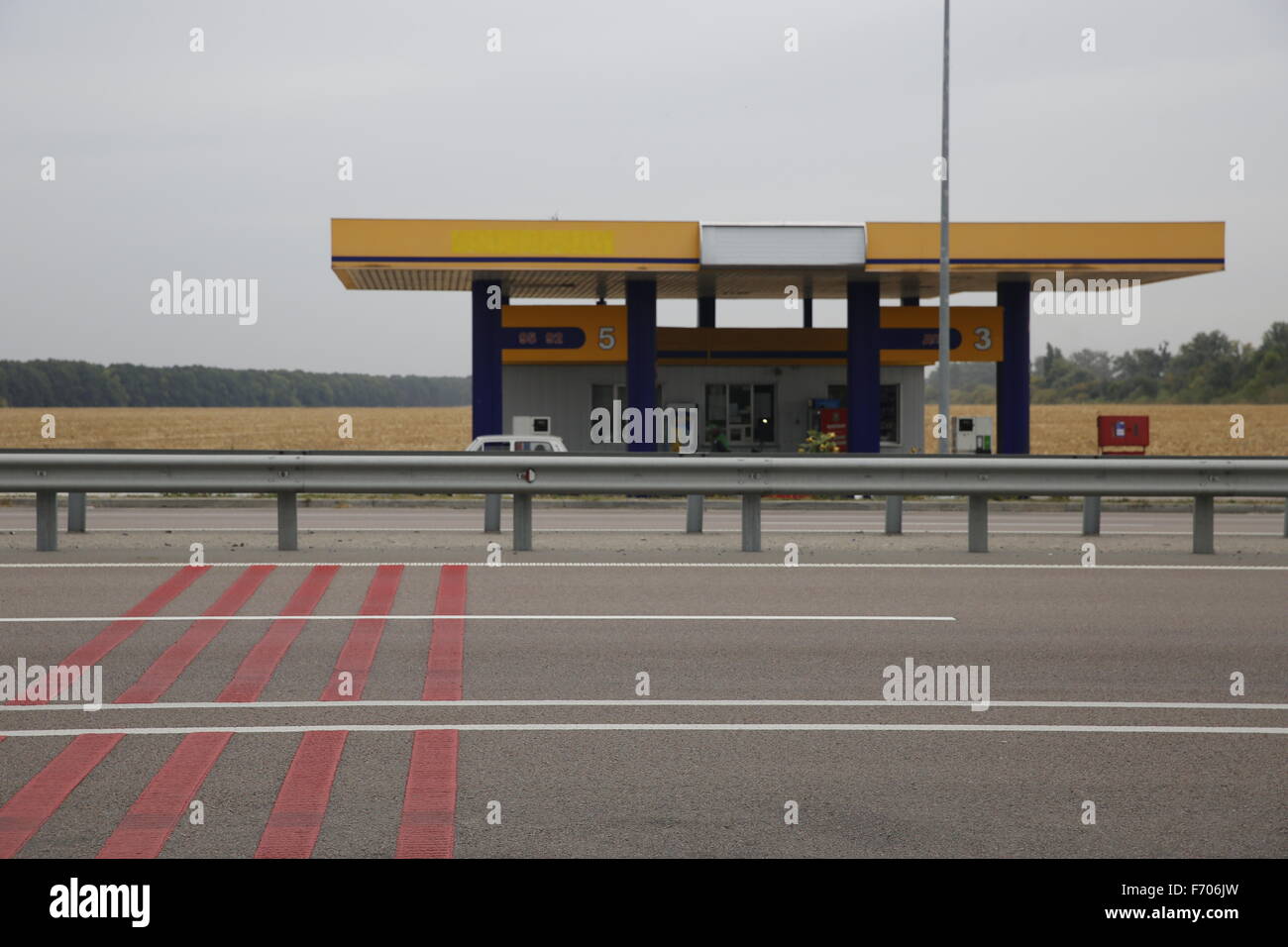 Ukrainian gas station hi-res stock photography and images - Alamy