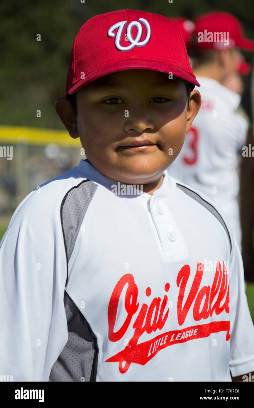 Oak View, California, USA, March 7, 2015, Ojai Valley Little League ...