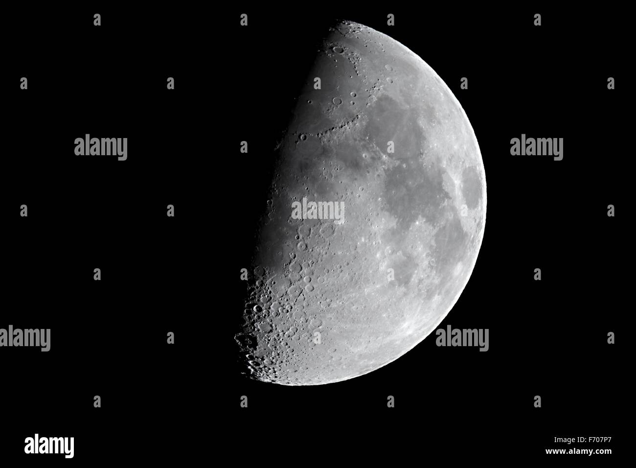 Moon detailed closeup Stock Photo - Alamy