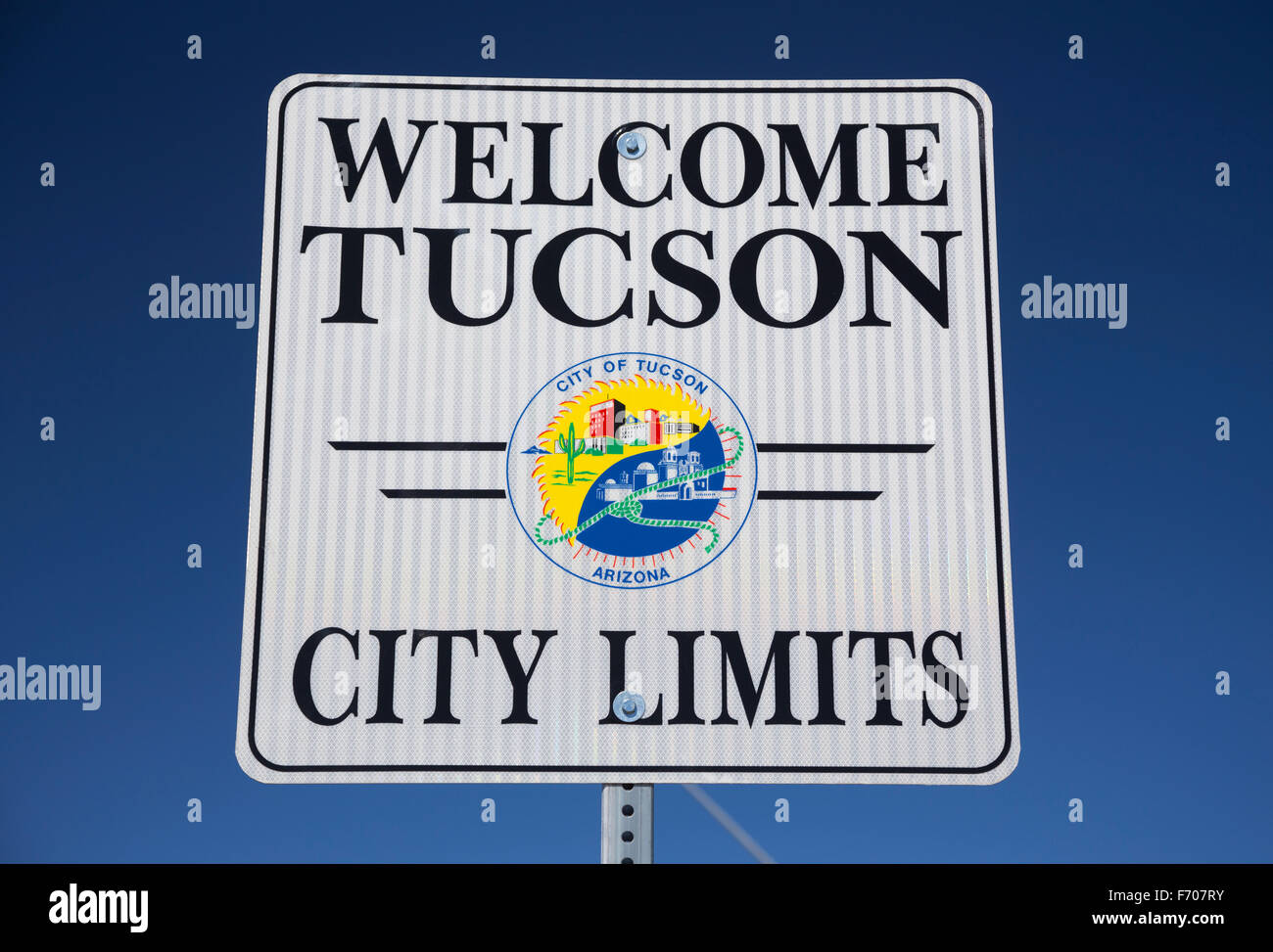 Arizona, Tucson, USA, April 11, 2015, Welcome to Tucson Arizona, City ...