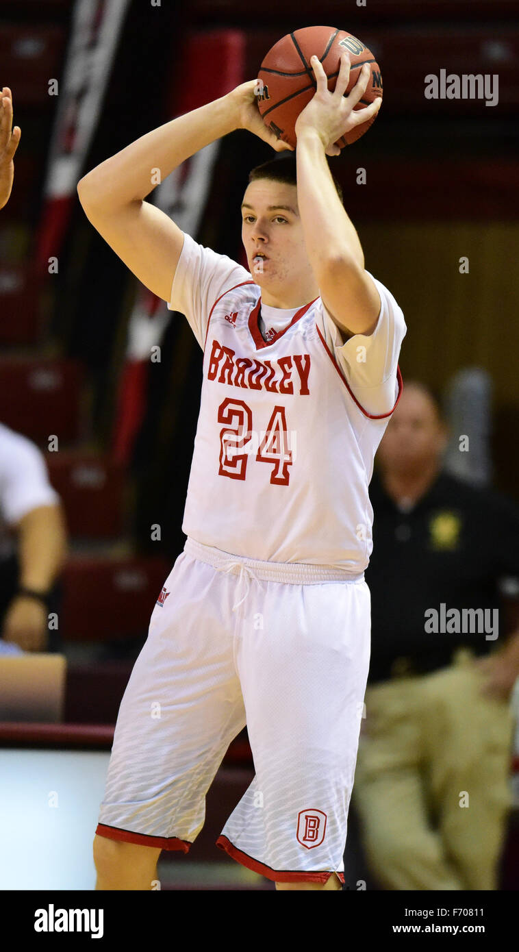 Charleston, South Carolina, USA. 22nd Nov, 2015. Bradley forward ...