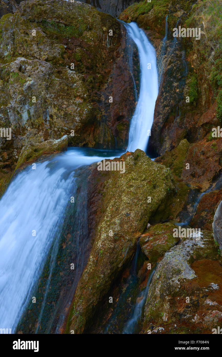 Source of Mundo river, Calares del Río Mundo, Riopar, Sierra de Alcaraz ...
