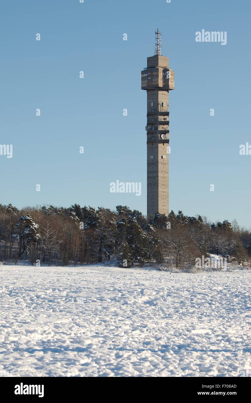 Stockholm tv tower hi-res stock photography and images - Alamy