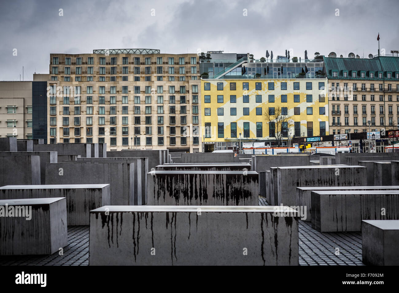 Holocaust-Mahnmal in Berlin, Germany Stock Photo - Alamy