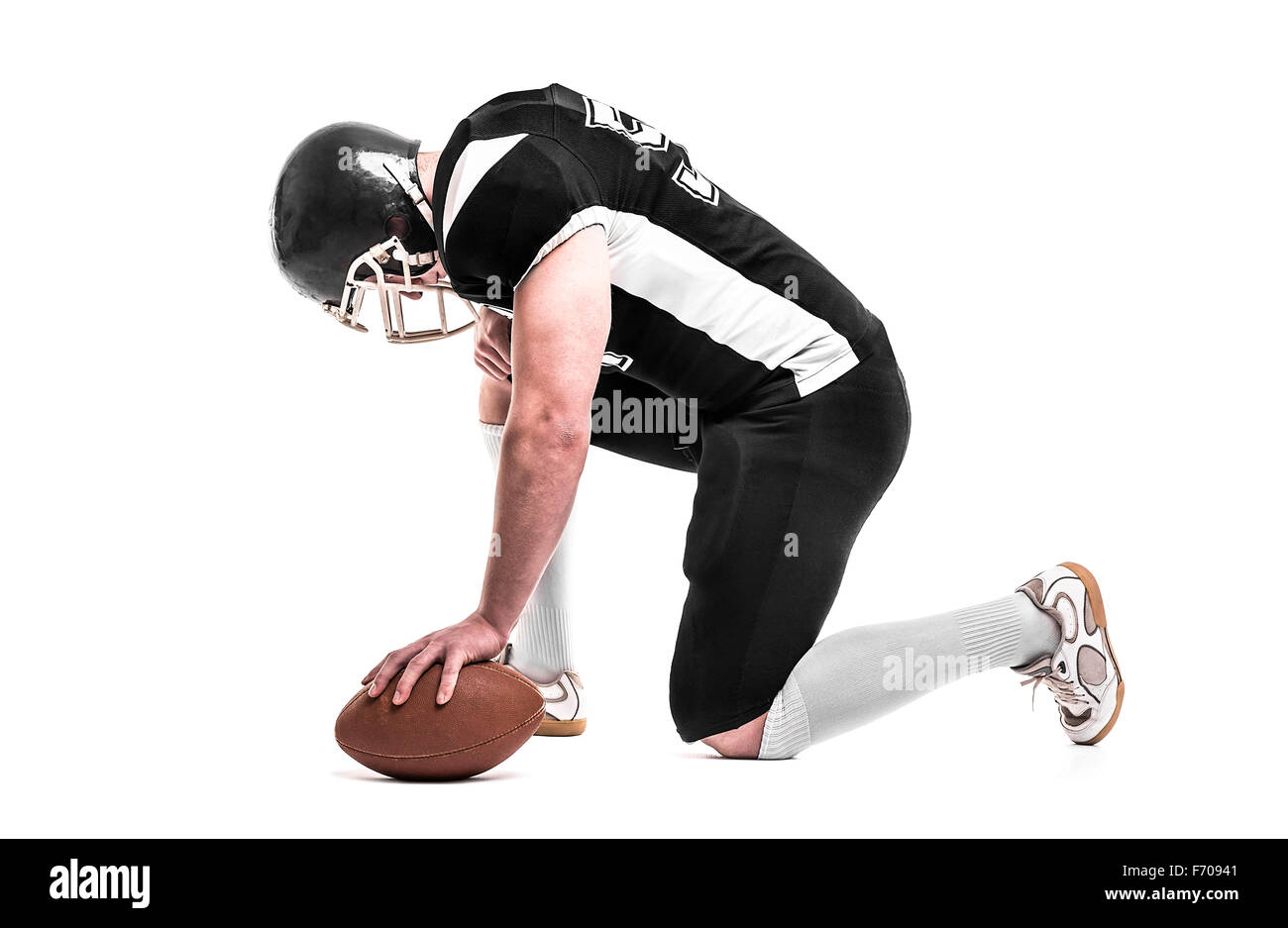 One action full blue front view football hi-res stock photography and ...