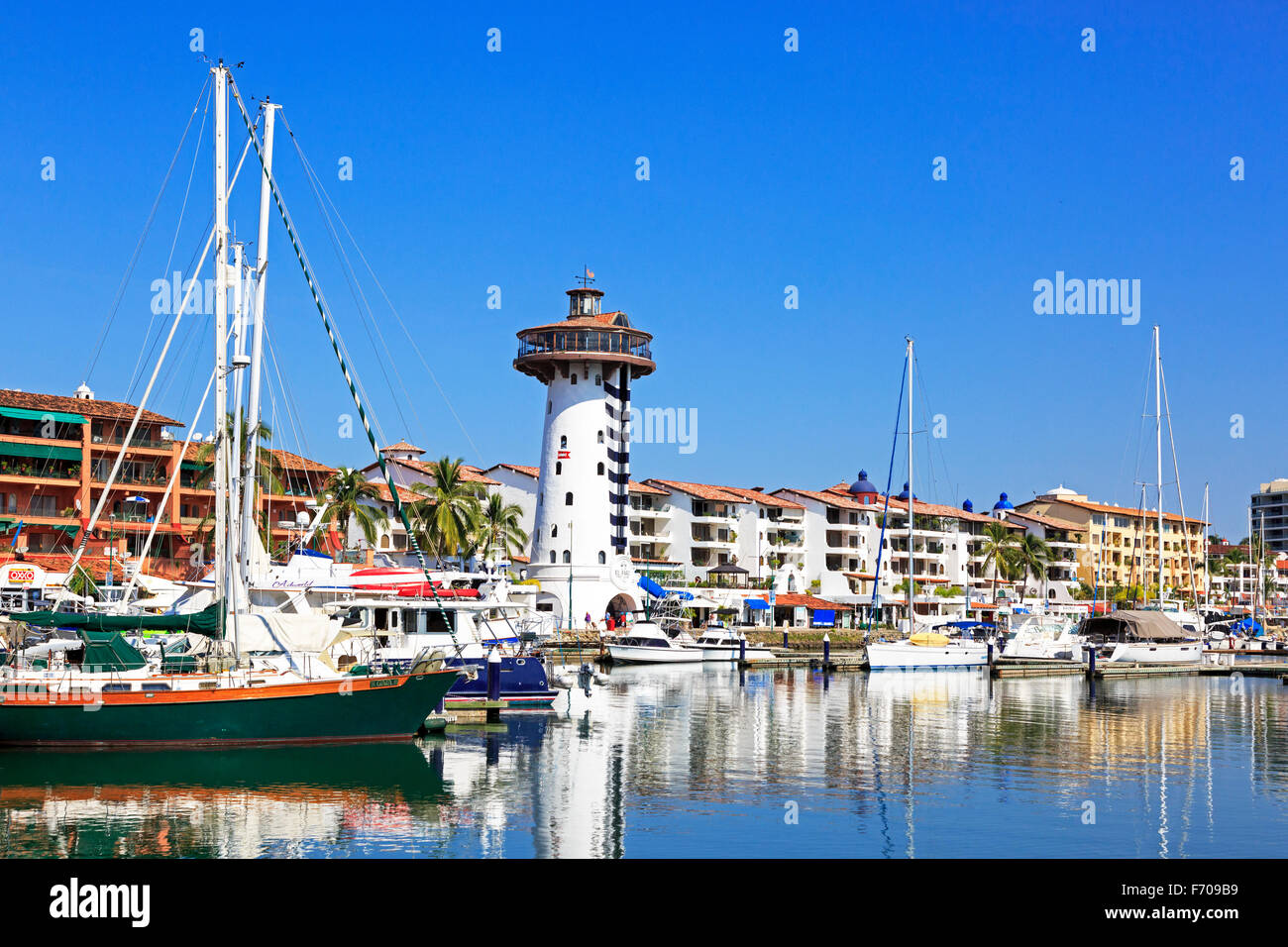 Marina lighthouse puerto vallarta hi-res stock photography and images ...