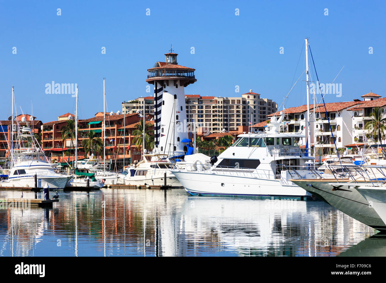 Marina lighthouse puerto vallarta hi-res stock photography and images ...