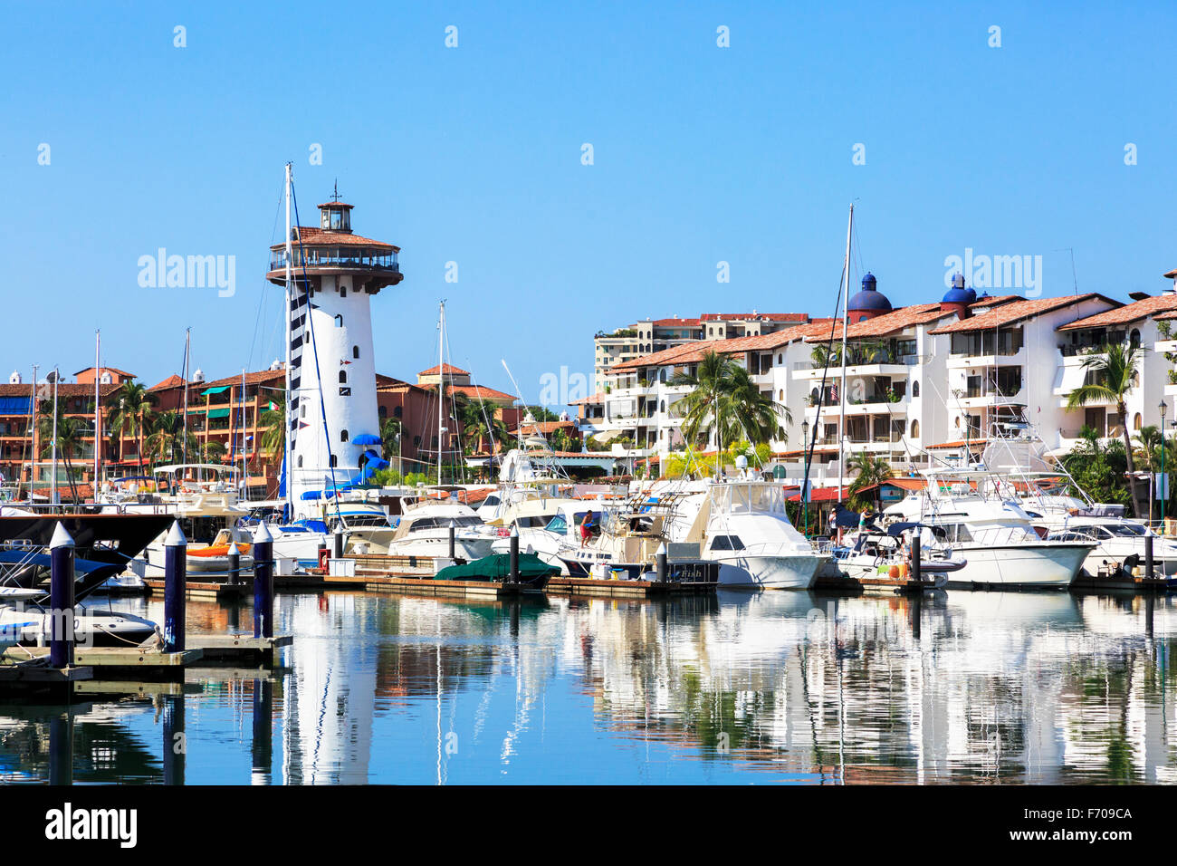 Marina lighthouse puerto vallarta hi-res stock photography and images ...