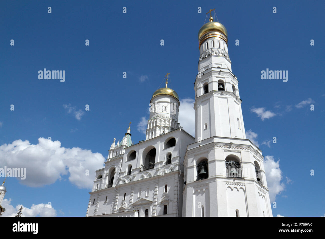 The Ivan the Great Bell Tower & the Assumption Belfry inside the ...
