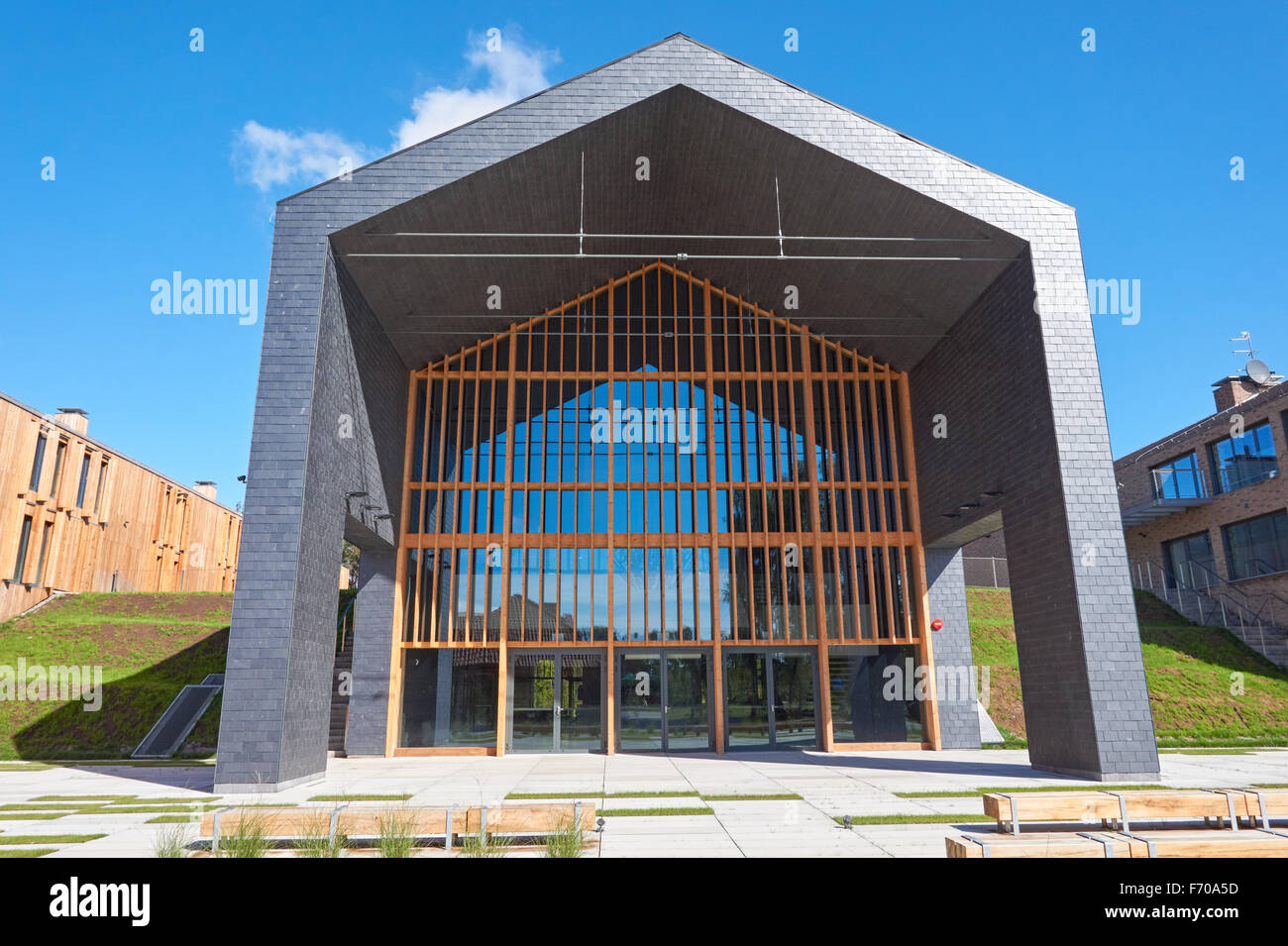 Hotel SKANSEN Conference & SPA in Sierpc, Poland Stock Photo - Alamy