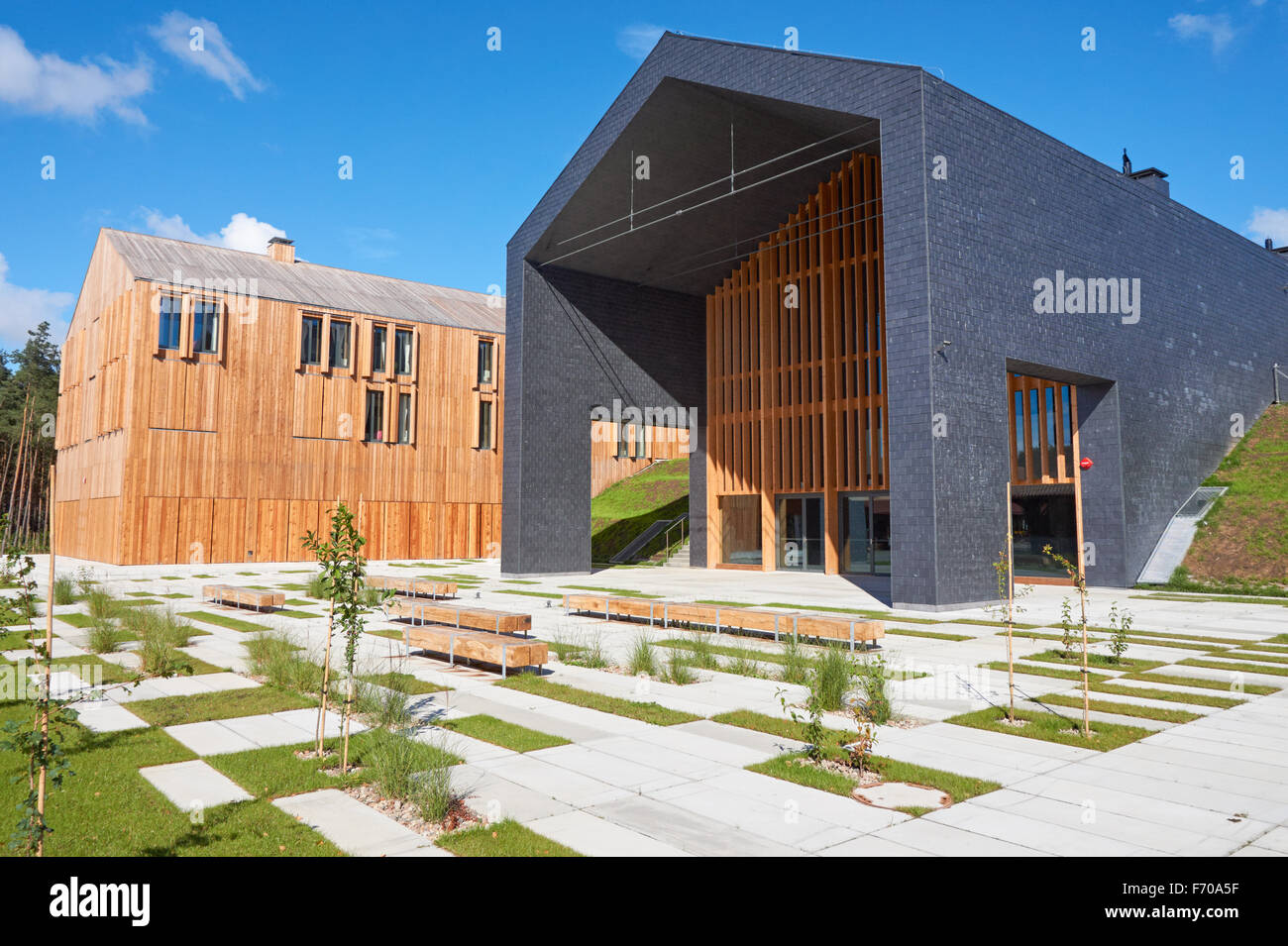 Hotel SKANSEN Conference & SPA in Sierpc, Poland Stock Photo - Alamy