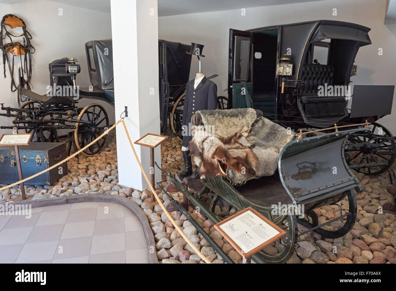 The Museum of the Mazovian Countryside in Sierpc, Poland. Collection of ...