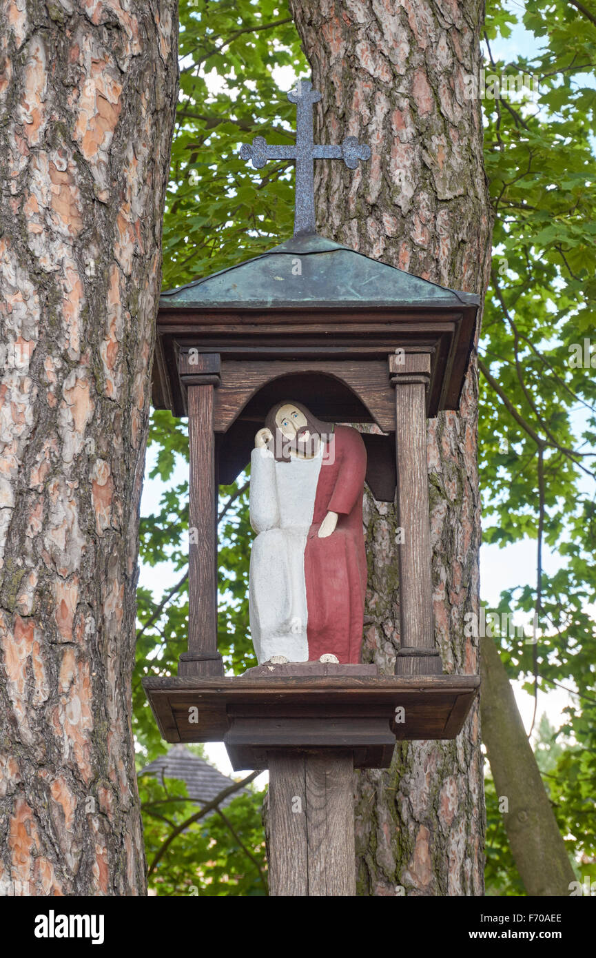 Shrine in the Museum of the Mazovian Countryside in Sierpc, Poland ...
