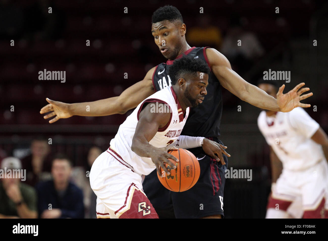 Conte Forum. Massachusetts, USA. 22nd November, 2015. Boston College ...