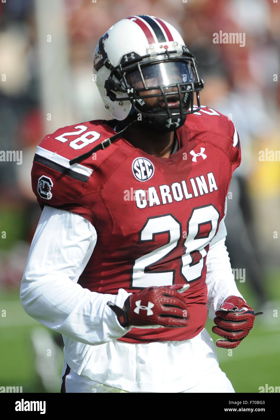 November 21 - Columbia, South Carolina, USA -.South Carolina LB ...