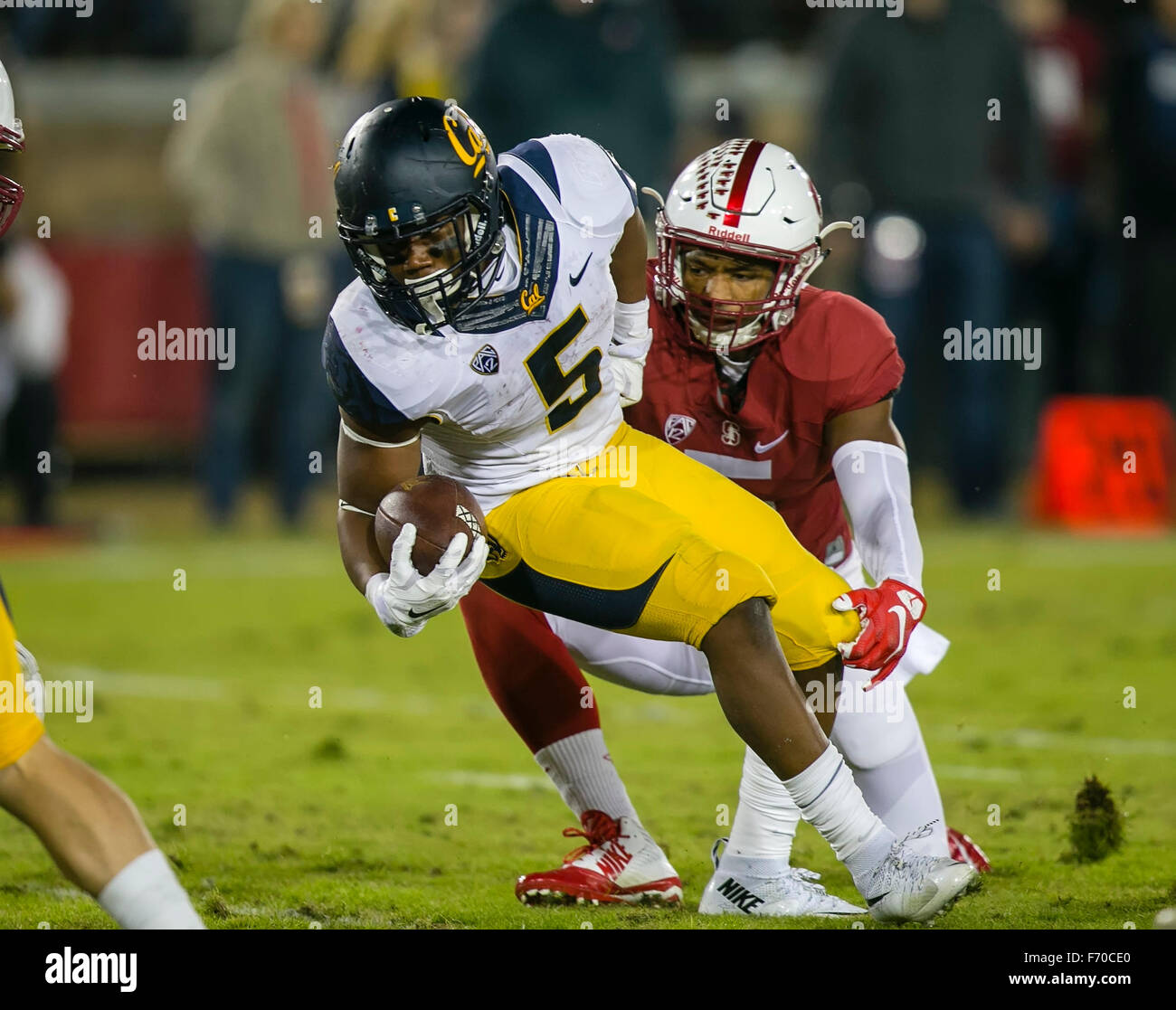 Palo Alto, CA. 21st Nov, 2015. California Golden Bears running back Tre ...