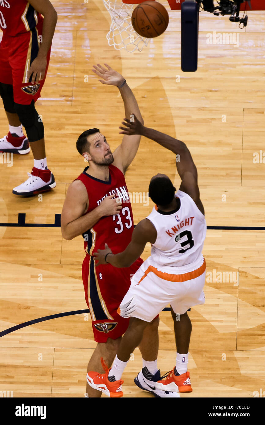 New Orleans, Louisiana, USA. 22nd Nov, 2015. Phoenix Suns guard Brandon ...