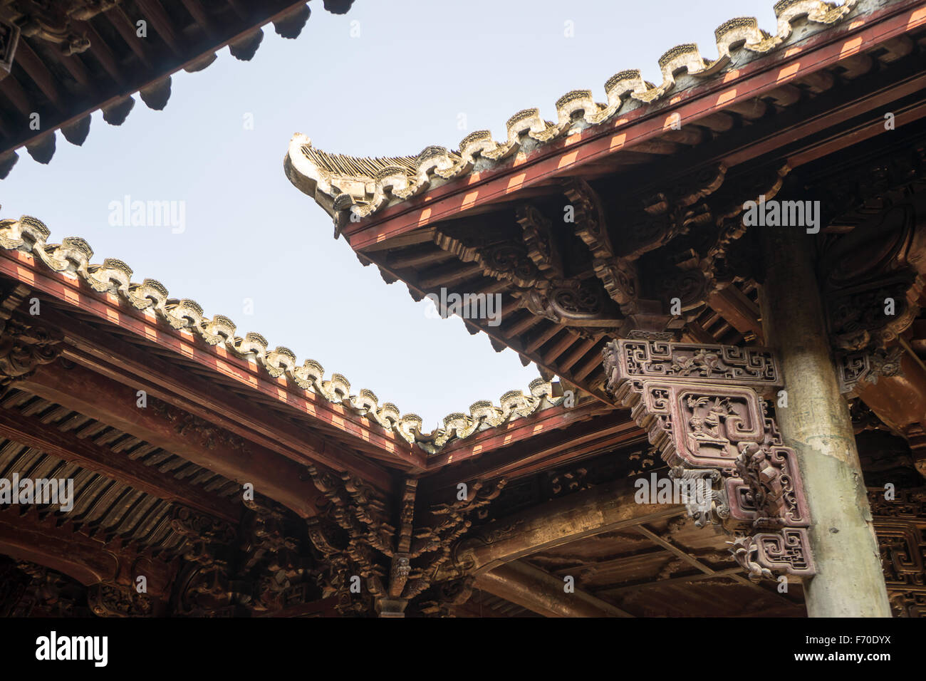 Architectural shot of the buildings in Jinhua, China Stock Photo - Alamy